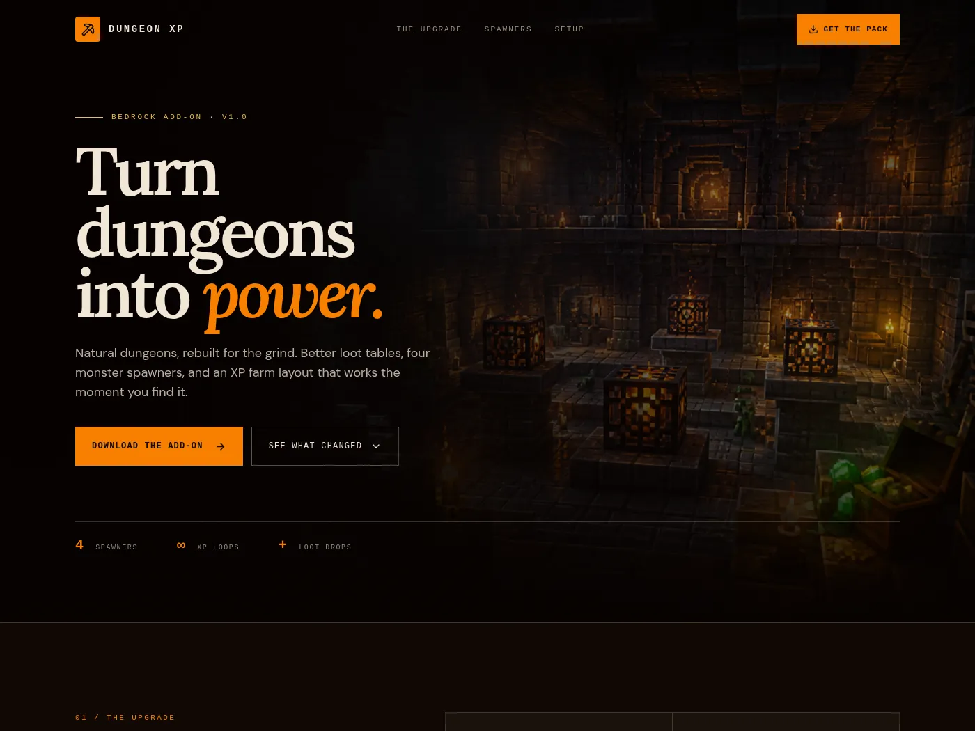Dungeon XP Farm Mod