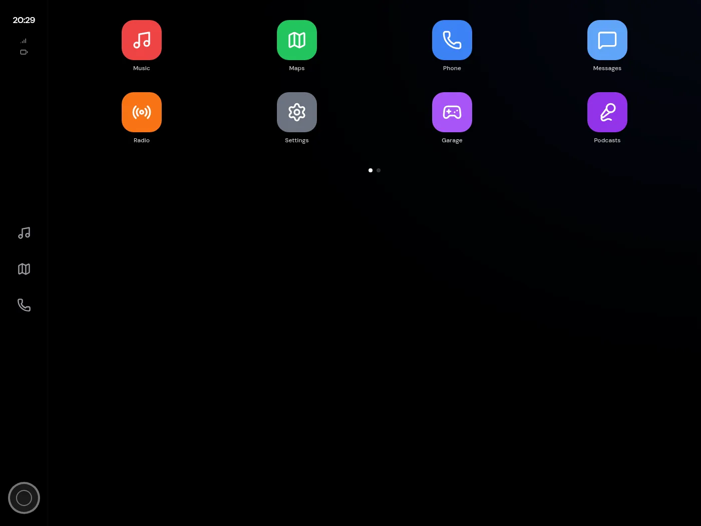 BeamNG CarPlay Dashboard