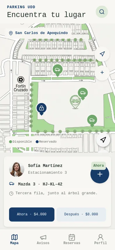 Parking UDD Marketplace