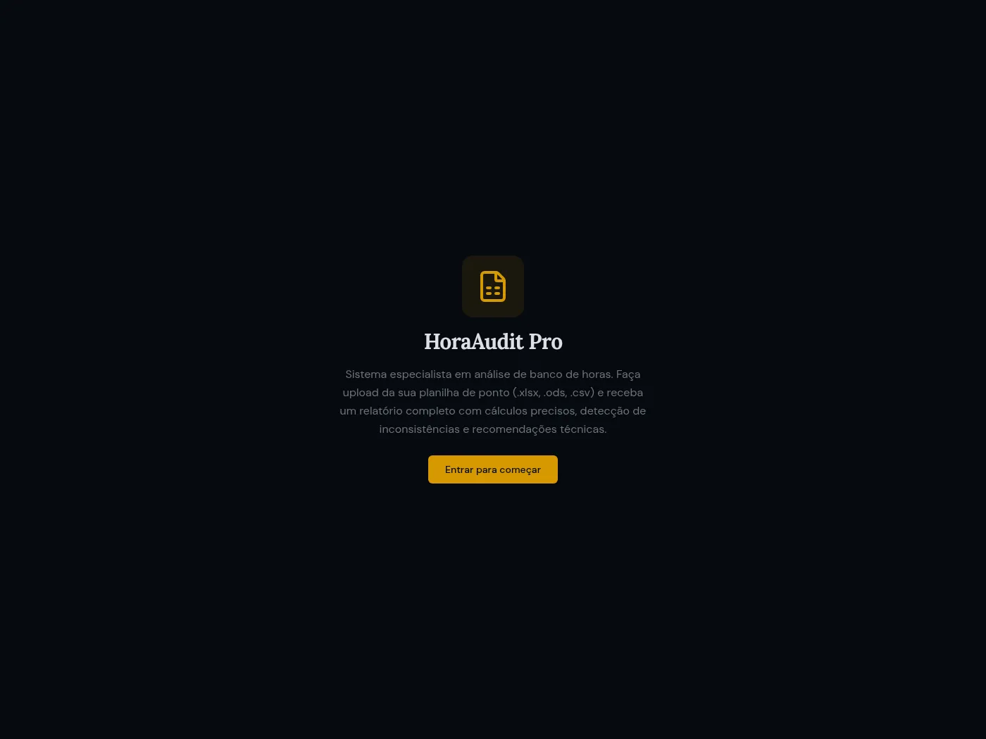 HoraAudit Pro