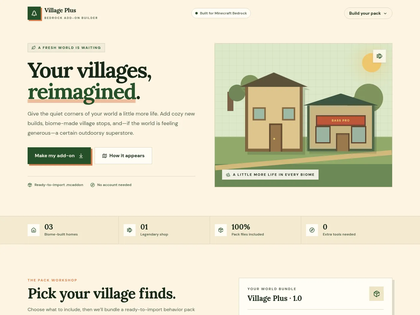 Village Plus Add-on