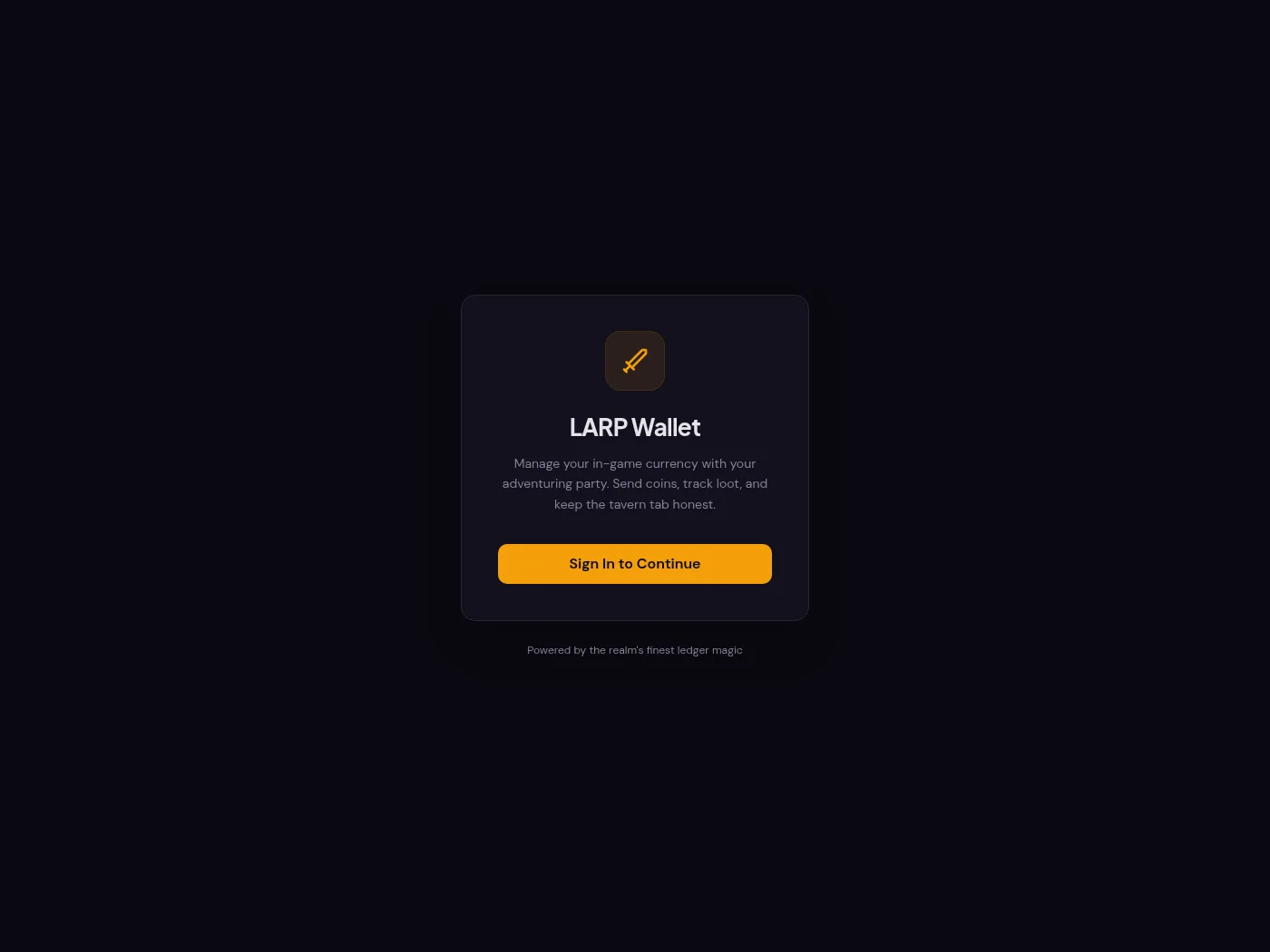 LARP Exodus Wallet