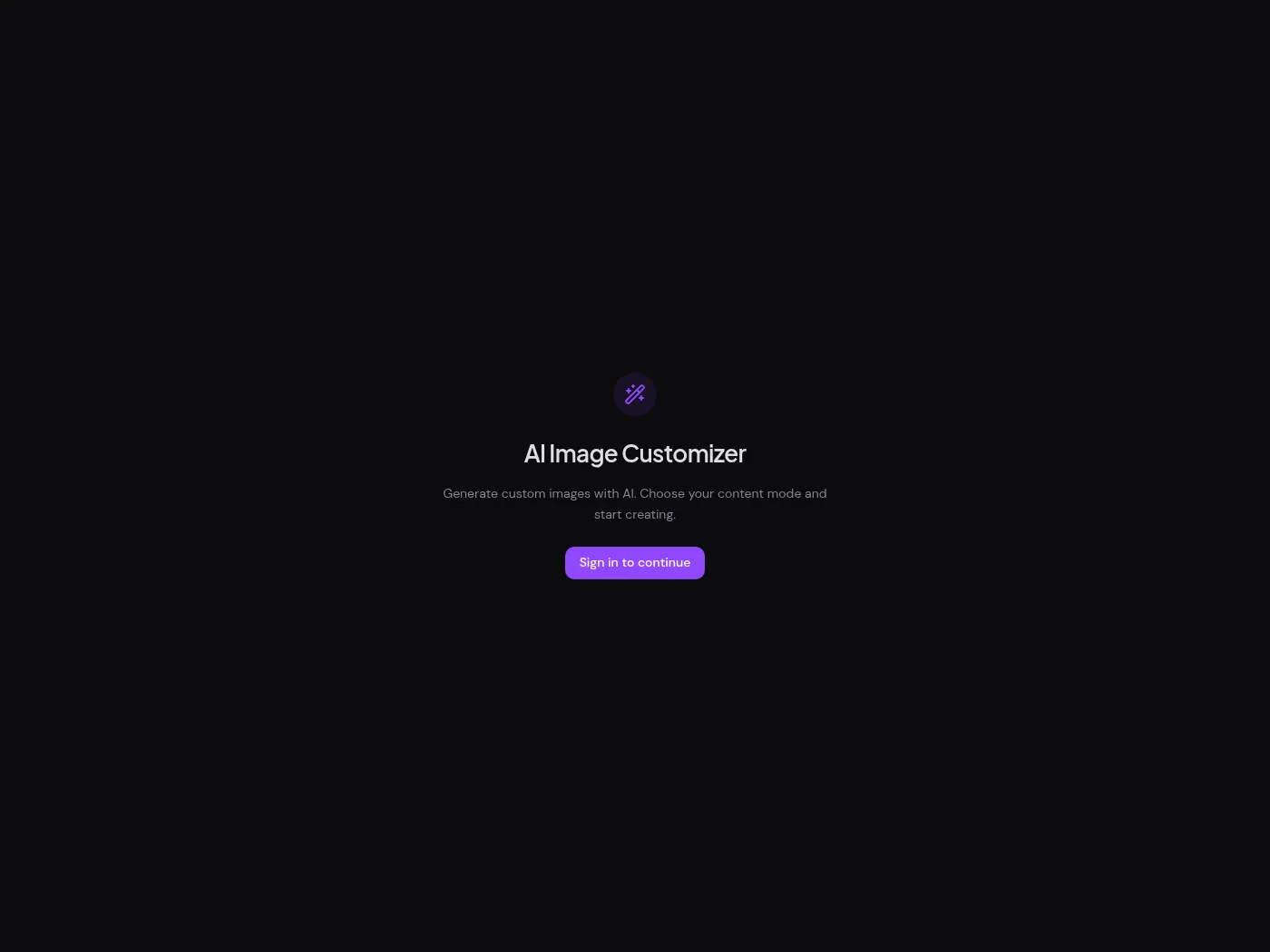AI Image Customizer