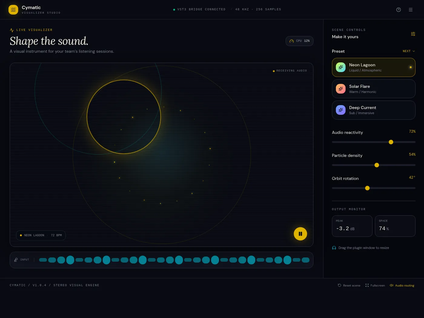 Cymatic Visualizer VST