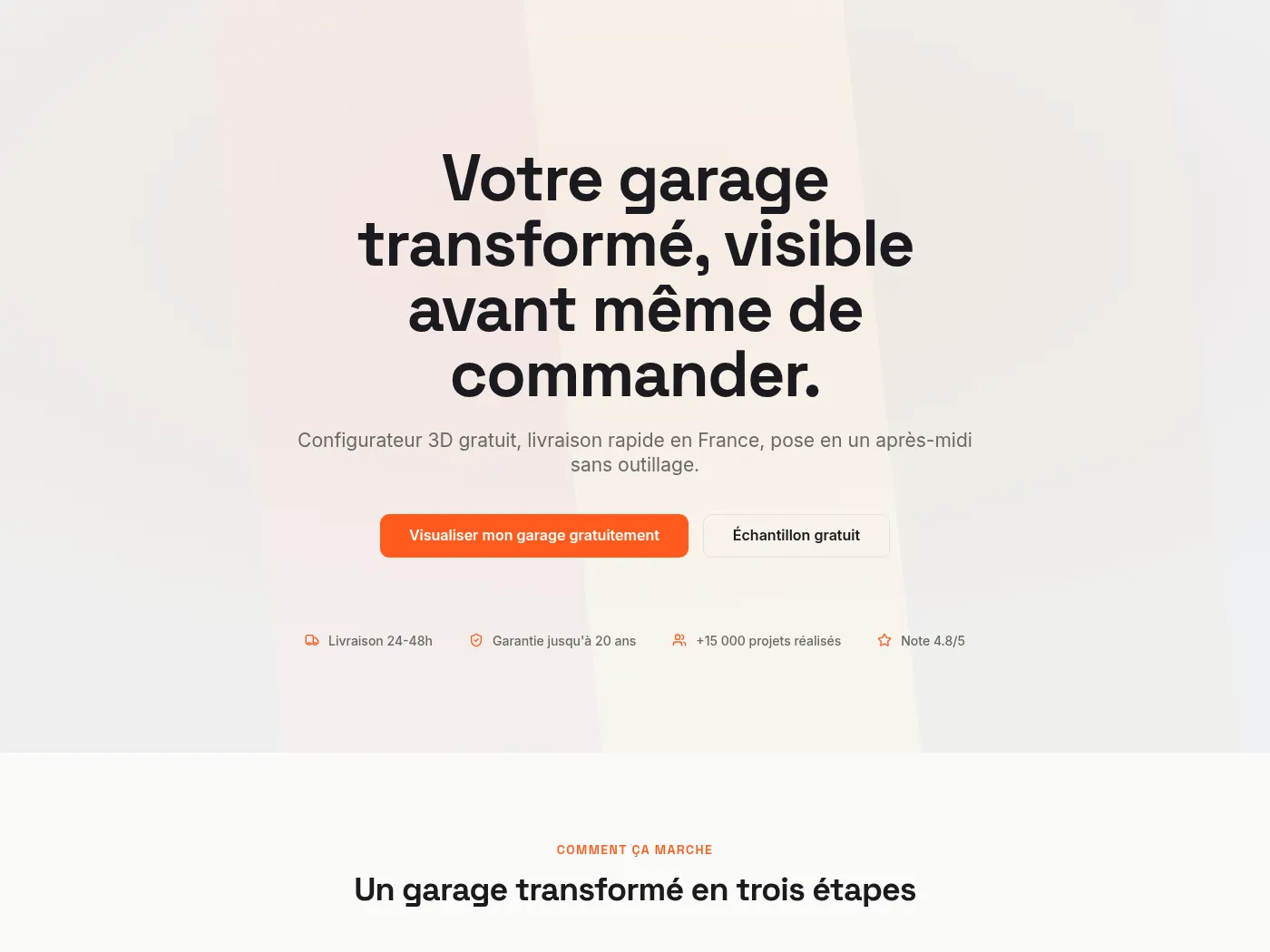 DALLEO Garage Configurator