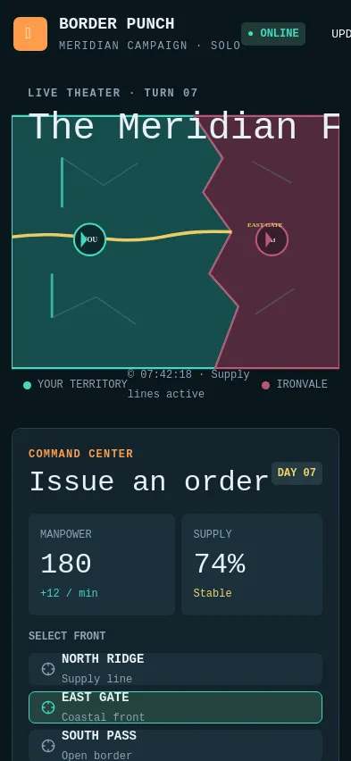 Border Punch: RTS Brawl