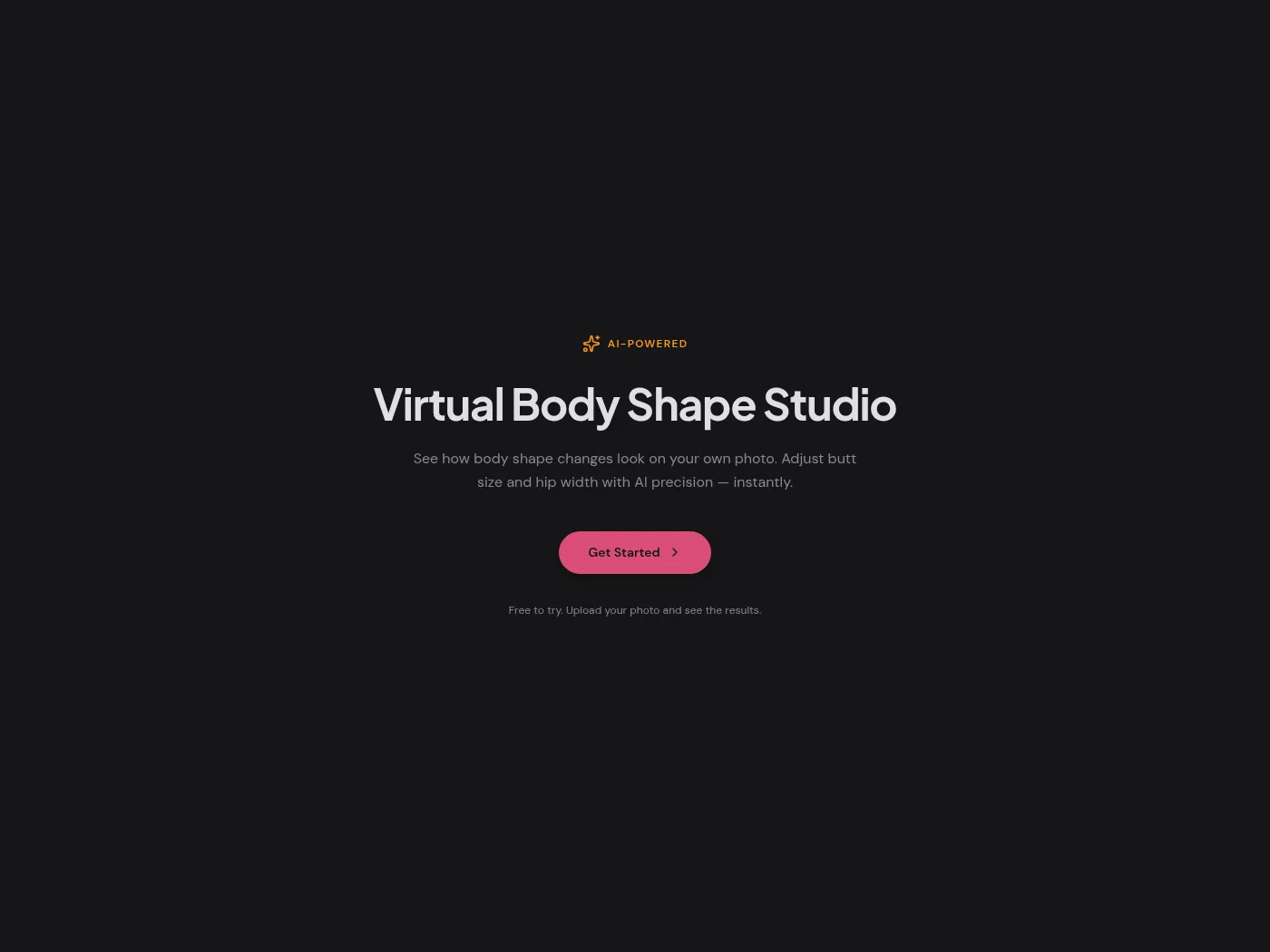 Virtual Body Shape Studio