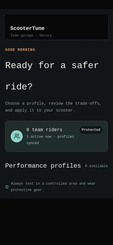 ScooterTune Mobile