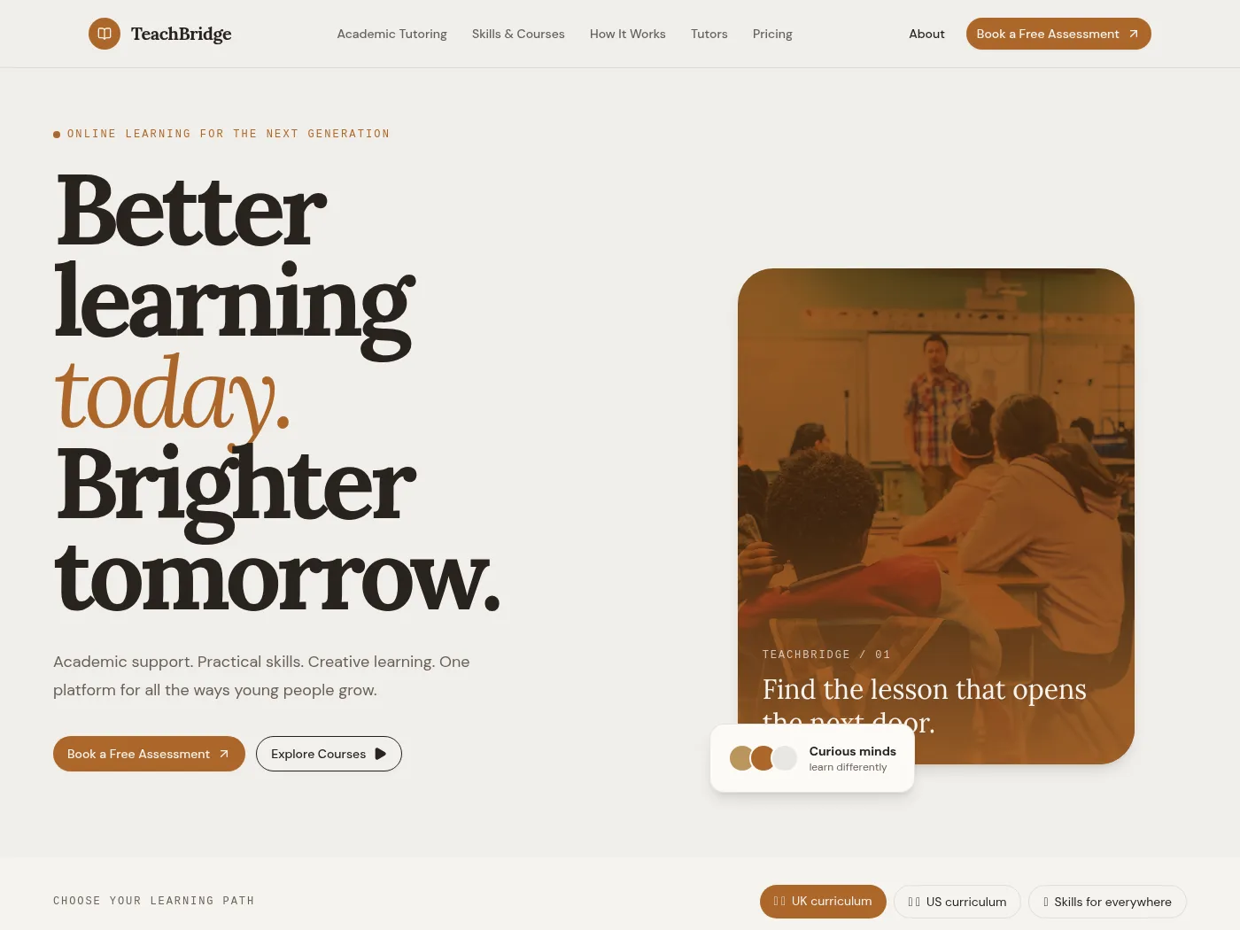 TeachBridge Learning Hub