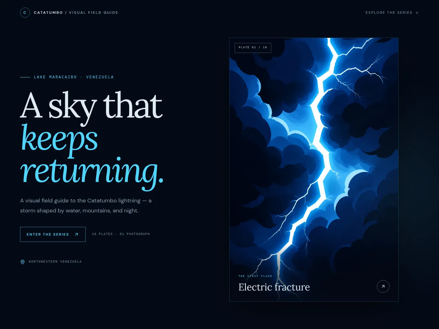 Catatumbo Lightning Series
