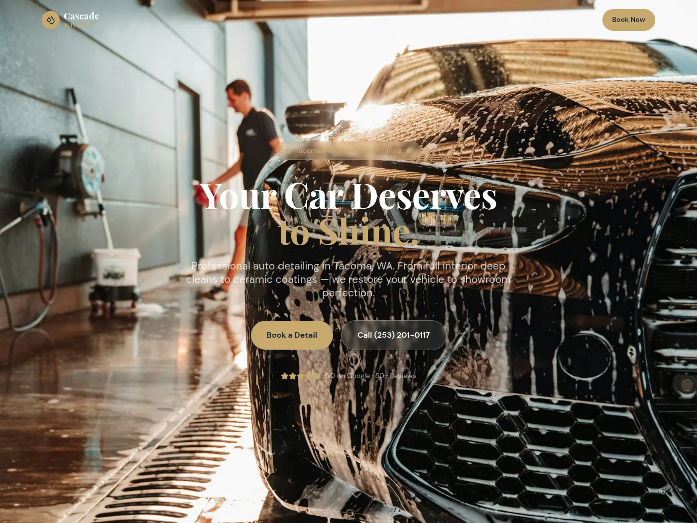 Cascade Autospa Website