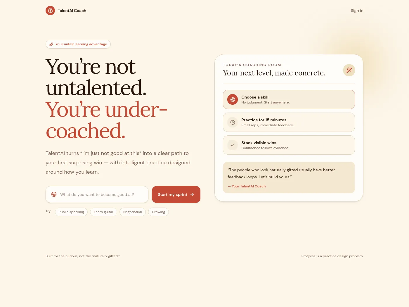 TalentAI Coach