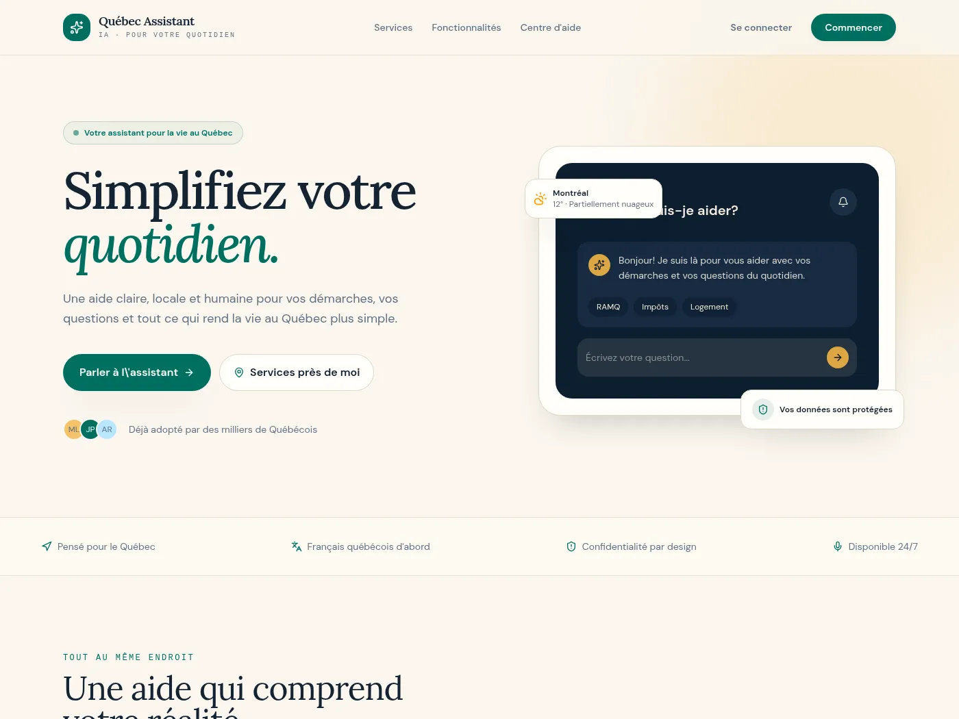 Québec Assistant IA