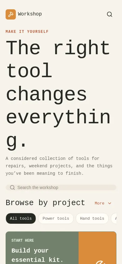 DIY Tools Explorer