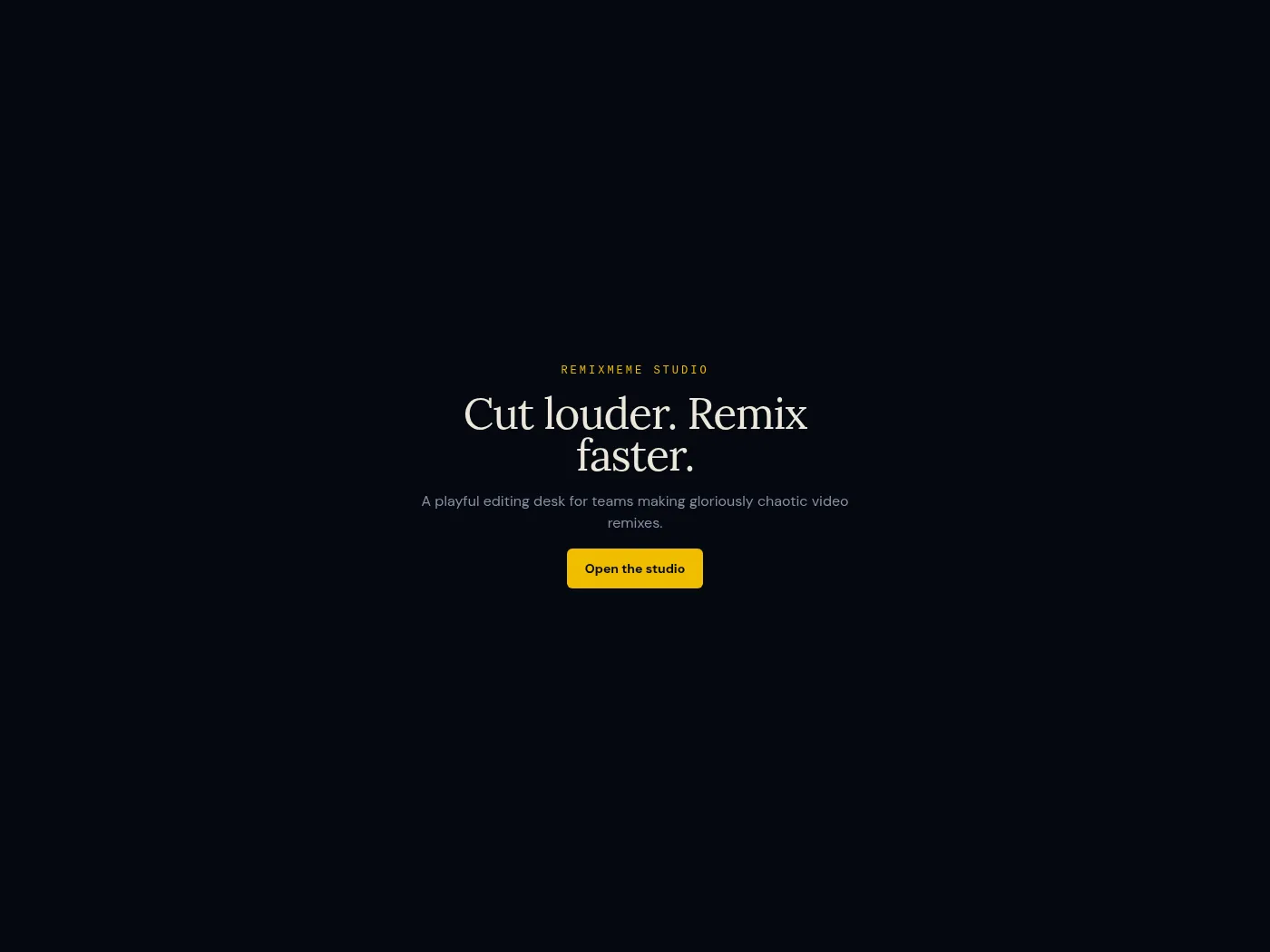 RemixMeme Studio