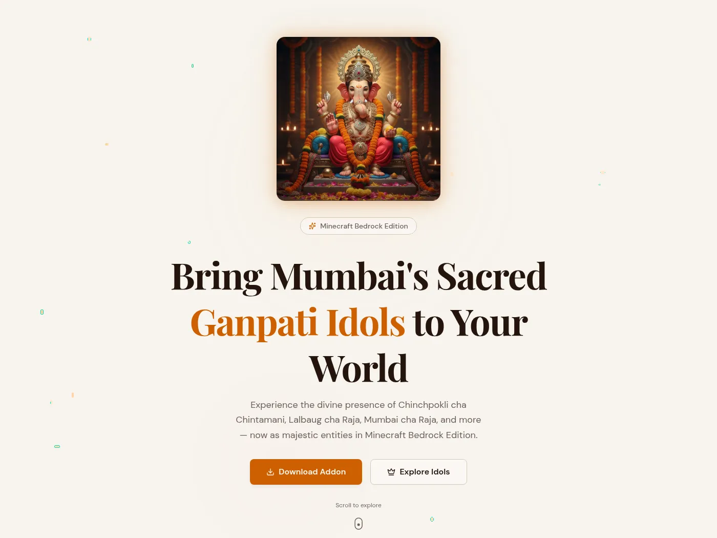 Ganesha in Minecraft