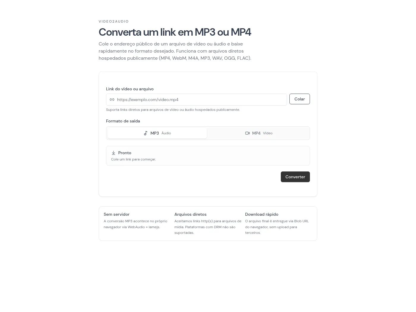 Video2Audio Extension