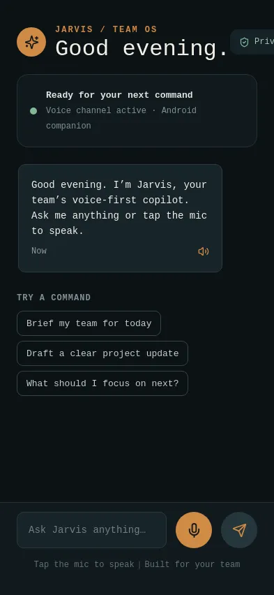 Jarvis Voice Assistant