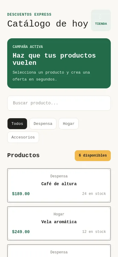 Descuentos Express