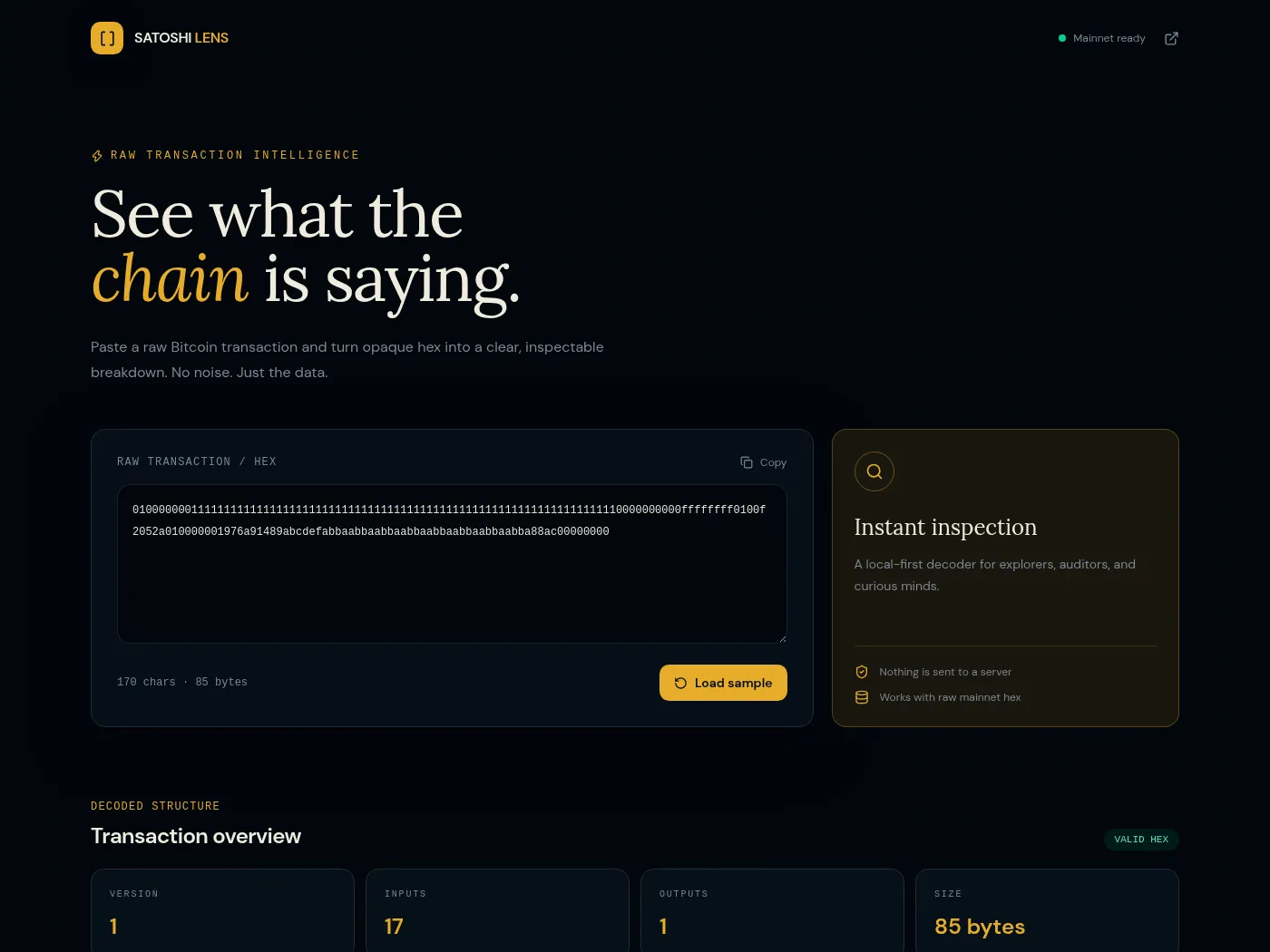 Bitcoin Explorer