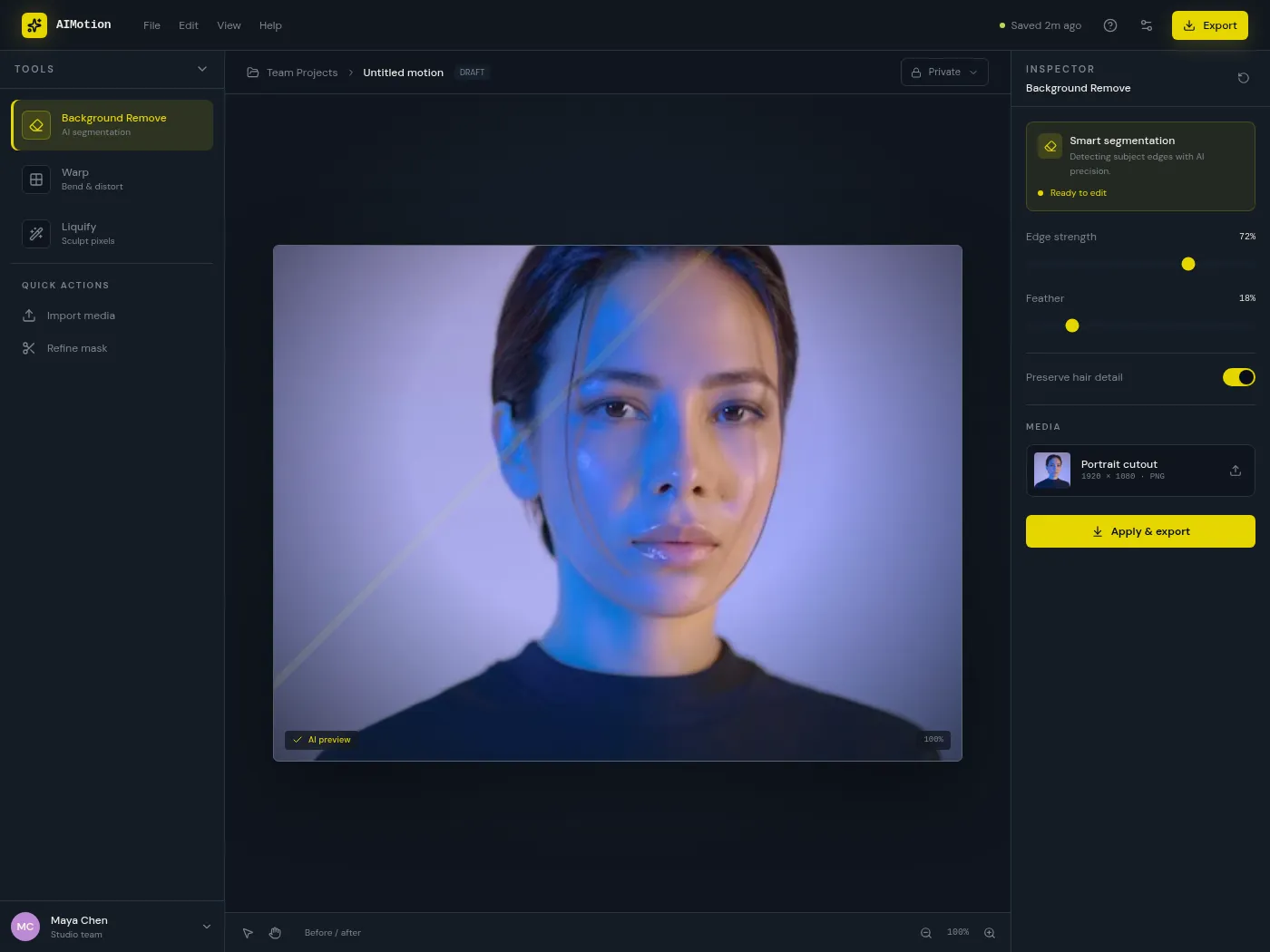 AIMotion Editor