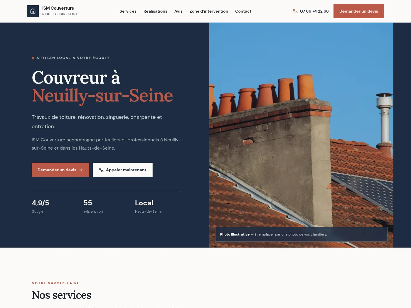 ISM Couverture Refonte Moderne