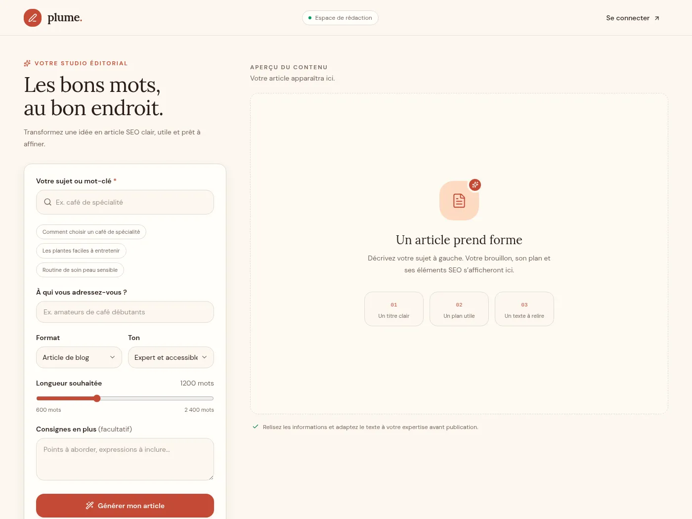 SEO IA Rédacteur