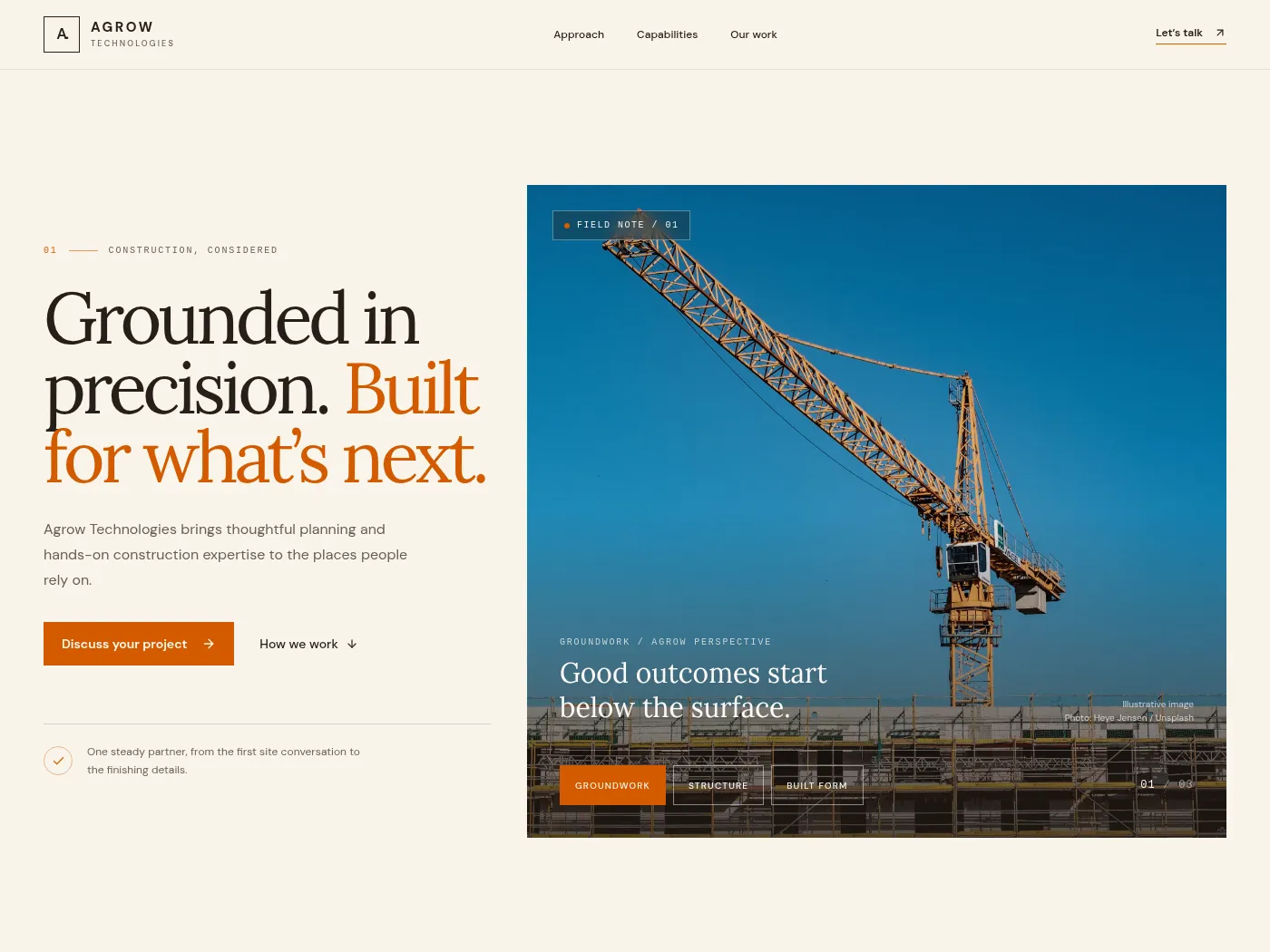 Agrow Technologies Landing
