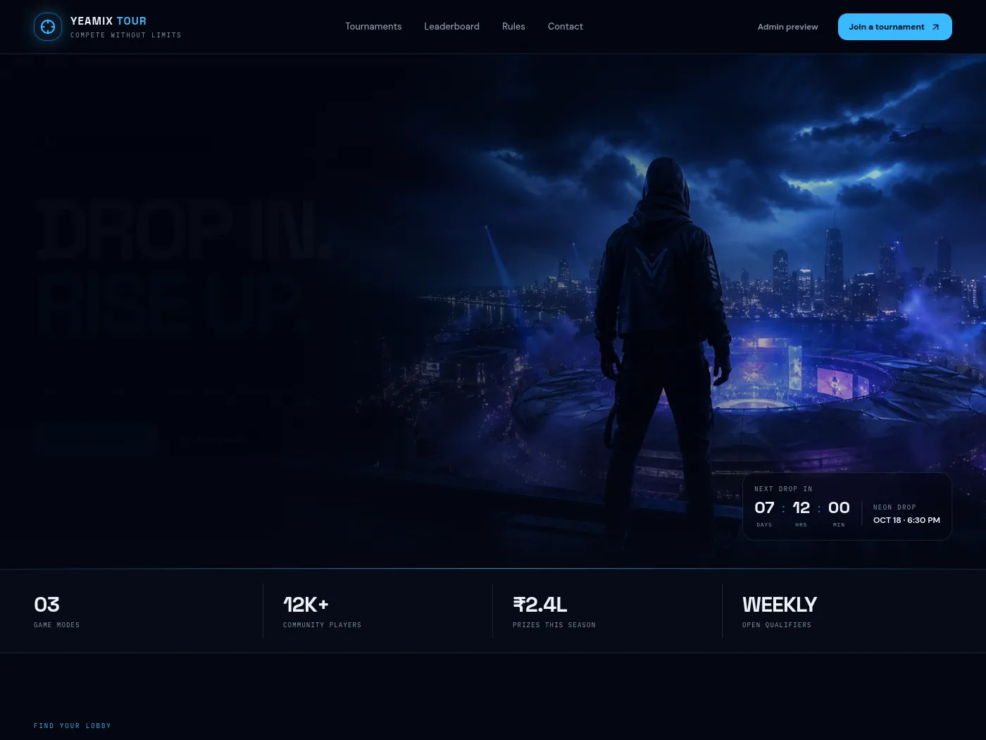 Yeamix Tour Esports Hub