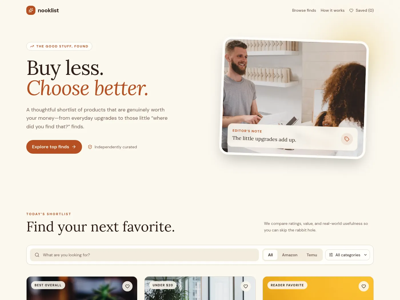 Affiliate Product Finder
