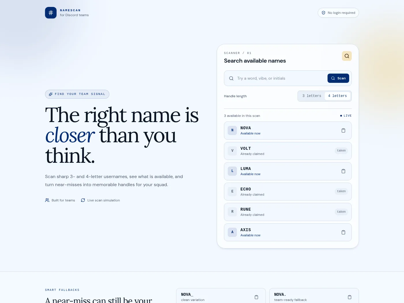 Discord Name Scanner