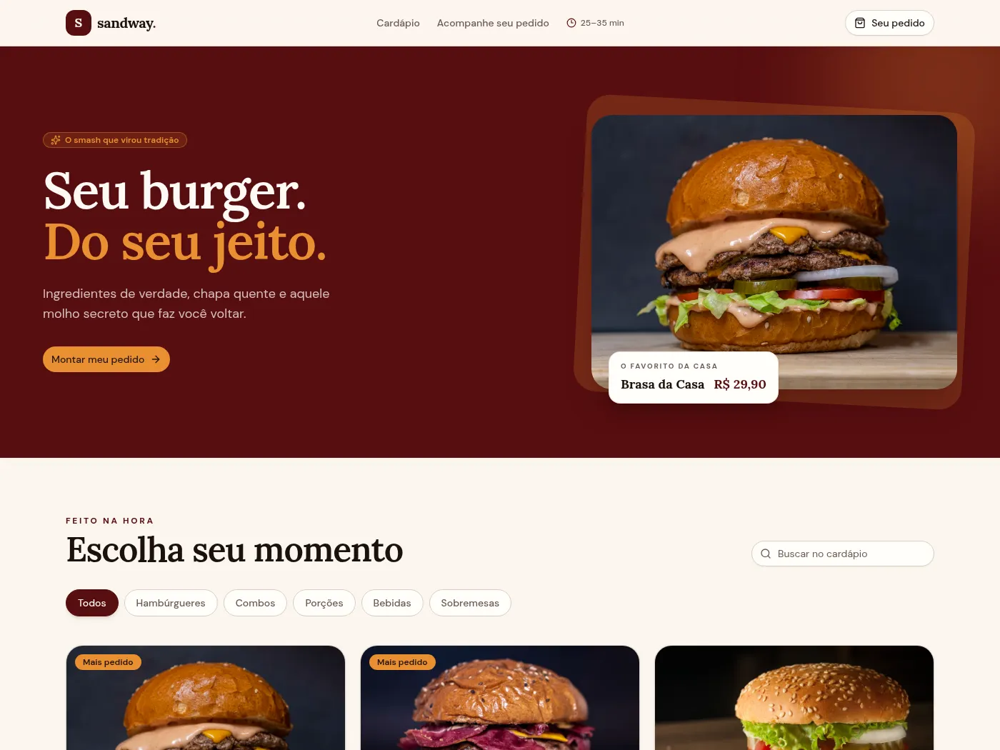 Sandway Burger Platform