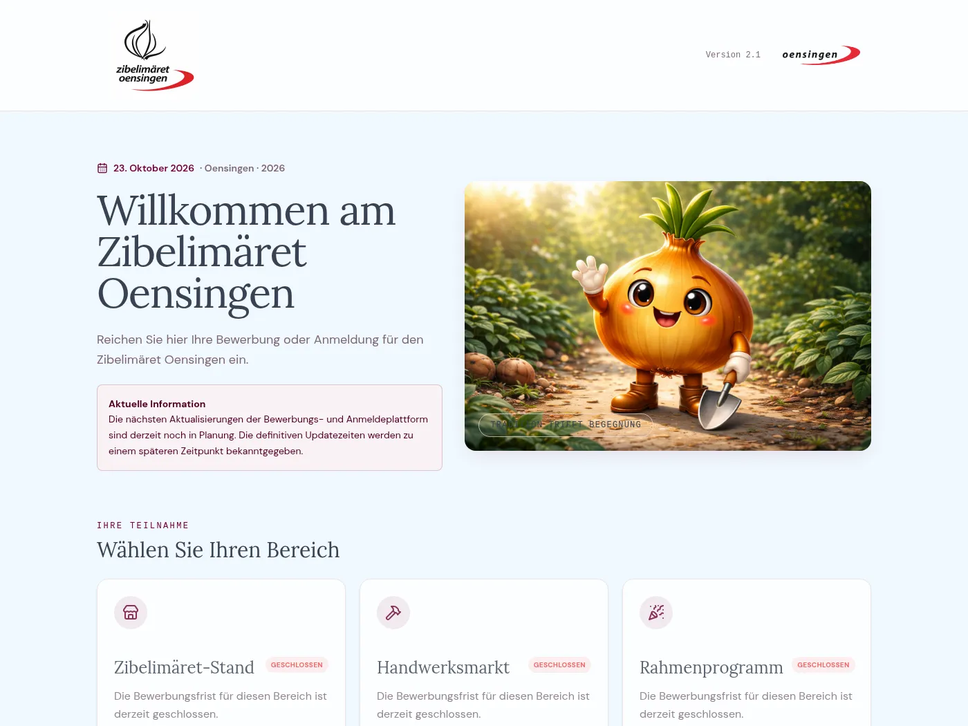 Bewerbungsformular Zibelimäret