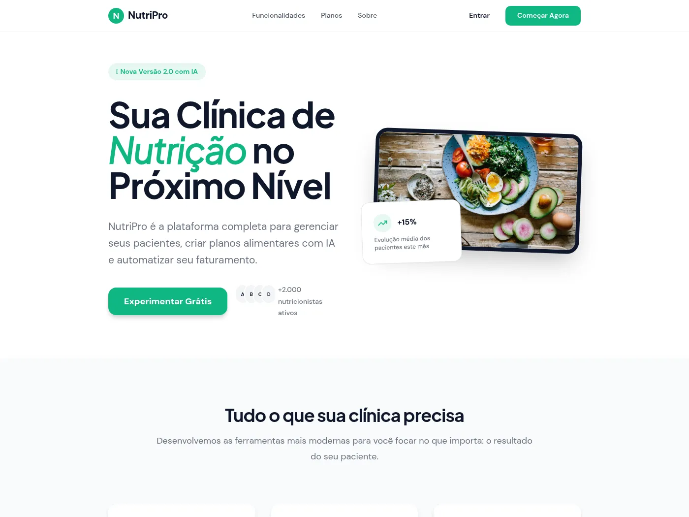 NutriPro SaaS Platform