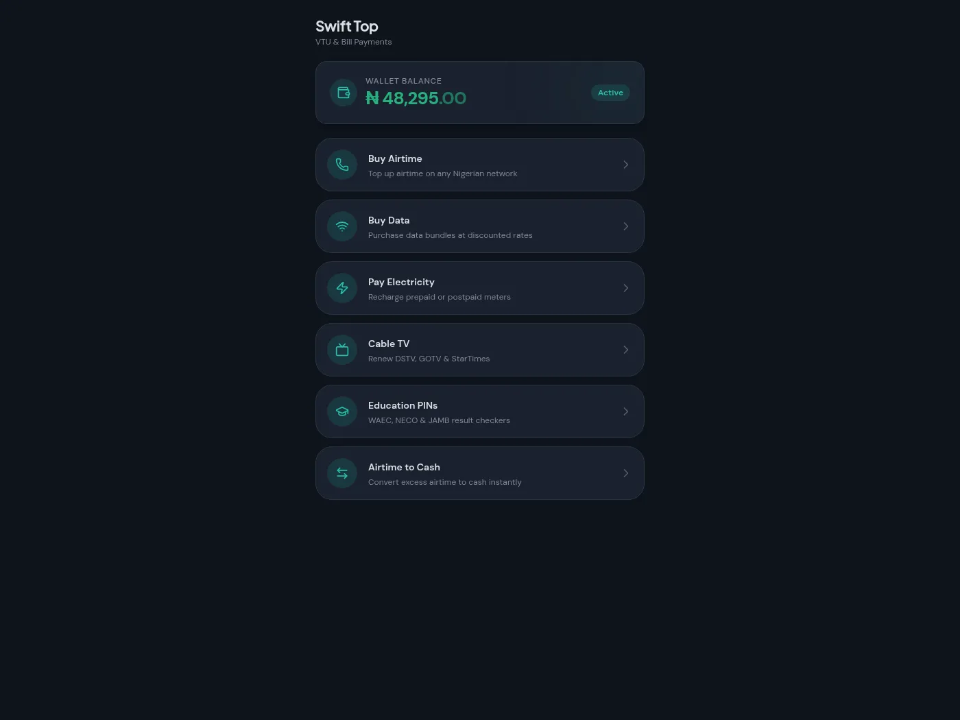 Swift Top Fintech Hub
