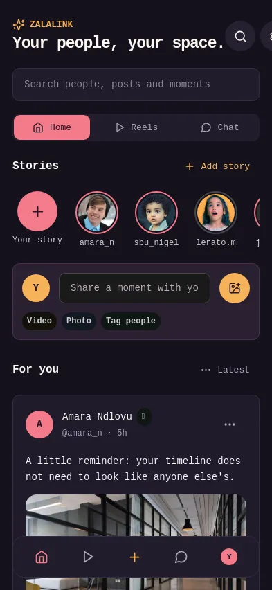ZalaLink Social Mobile