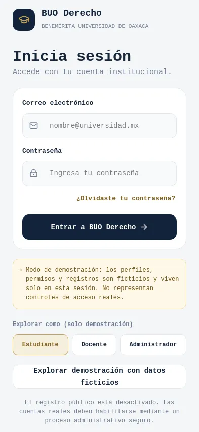 BUO Derecho App