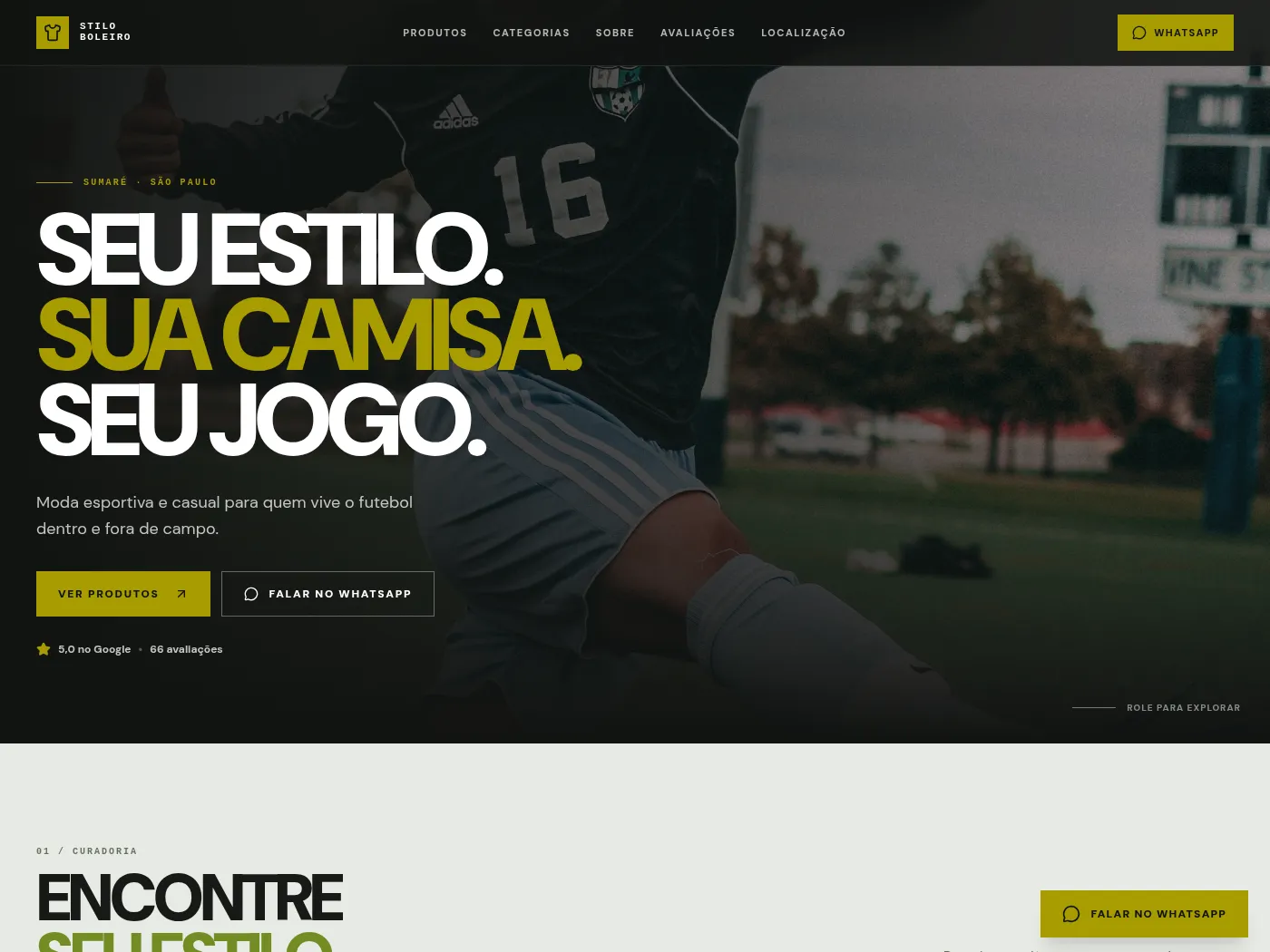 Stilo Boleiro Web Catalog