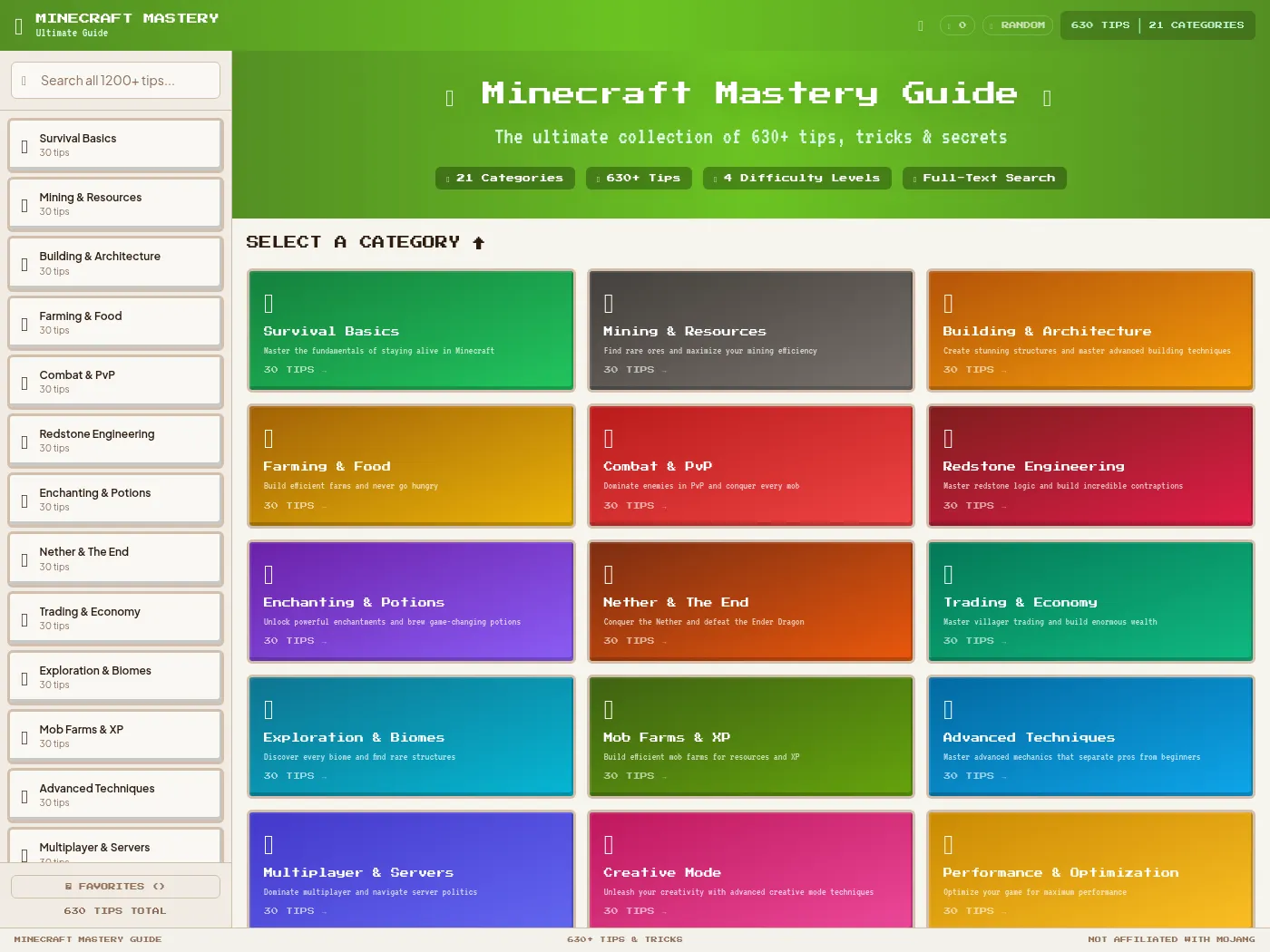 Minecraft Mastery Guide