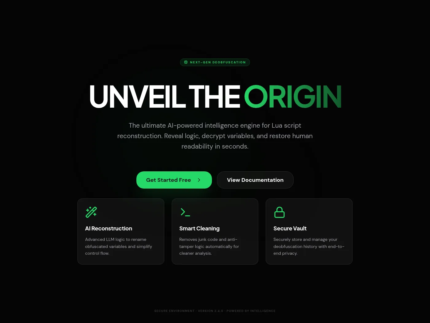 Lua Deobfuscator Web