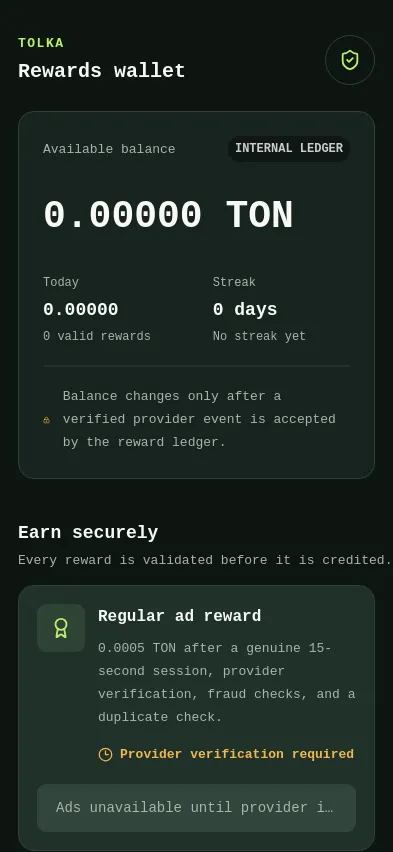 Tolka Rewards Mobile