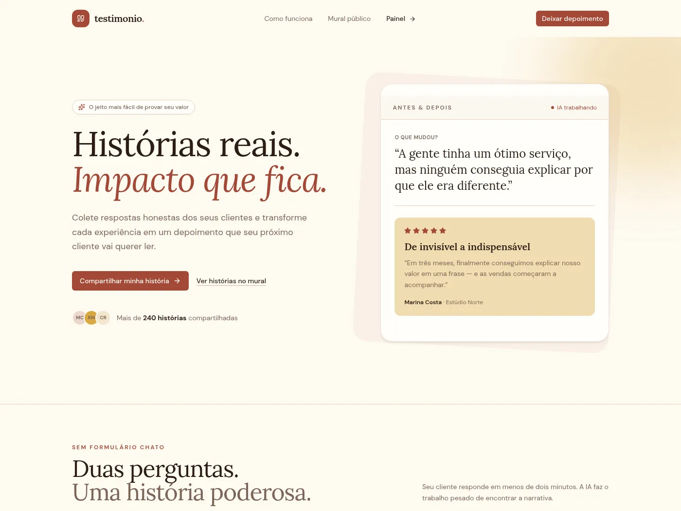 Testimonio Genius