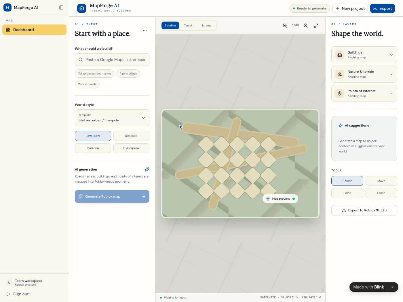 Roblox Mapper AI