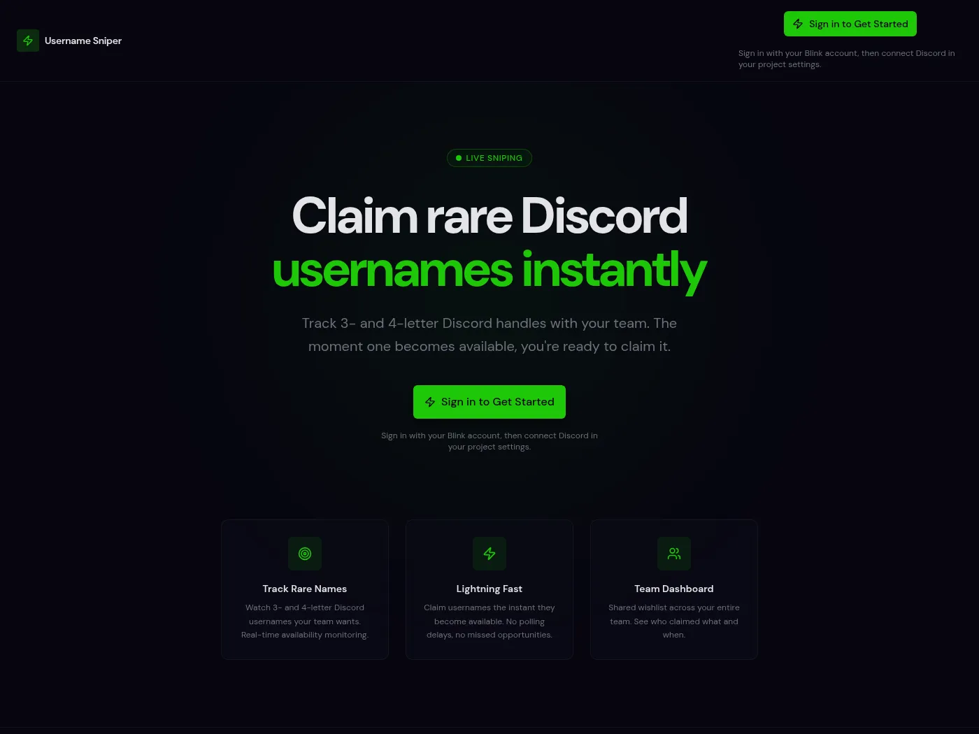Discord Username Sniper