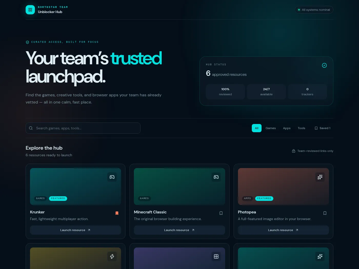 Unblocker Hub