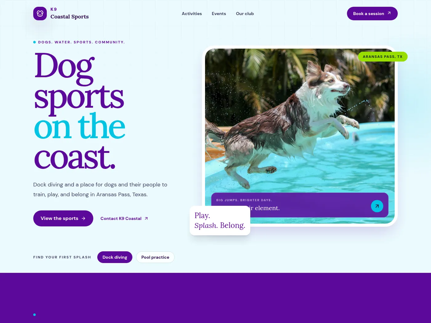 K9 Coastal Sports Site