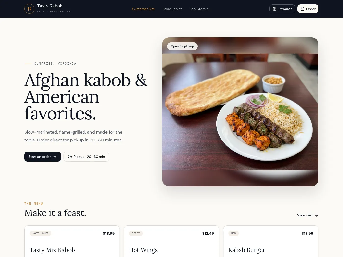 Tasty Kabob Plus