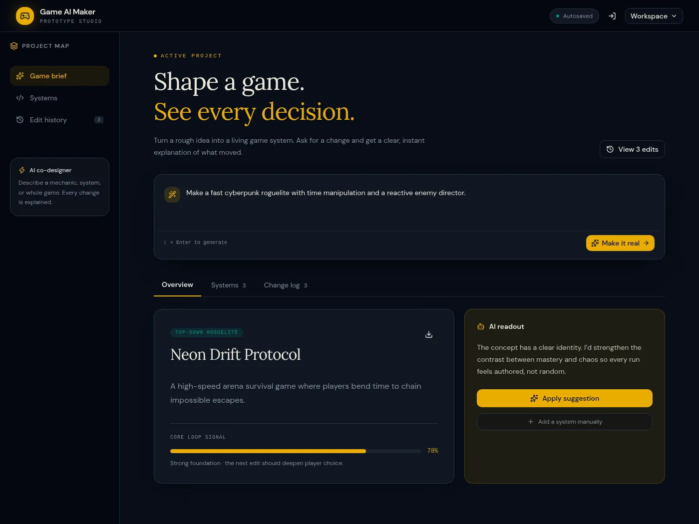 Game AI Maker