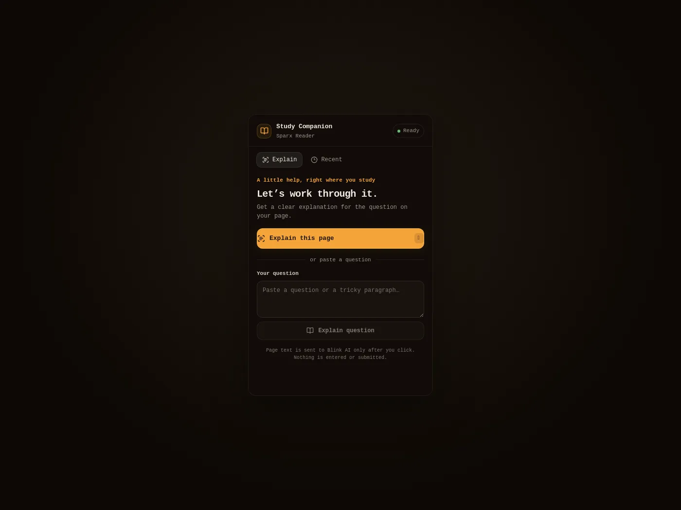 Sparx AI Study Assistant