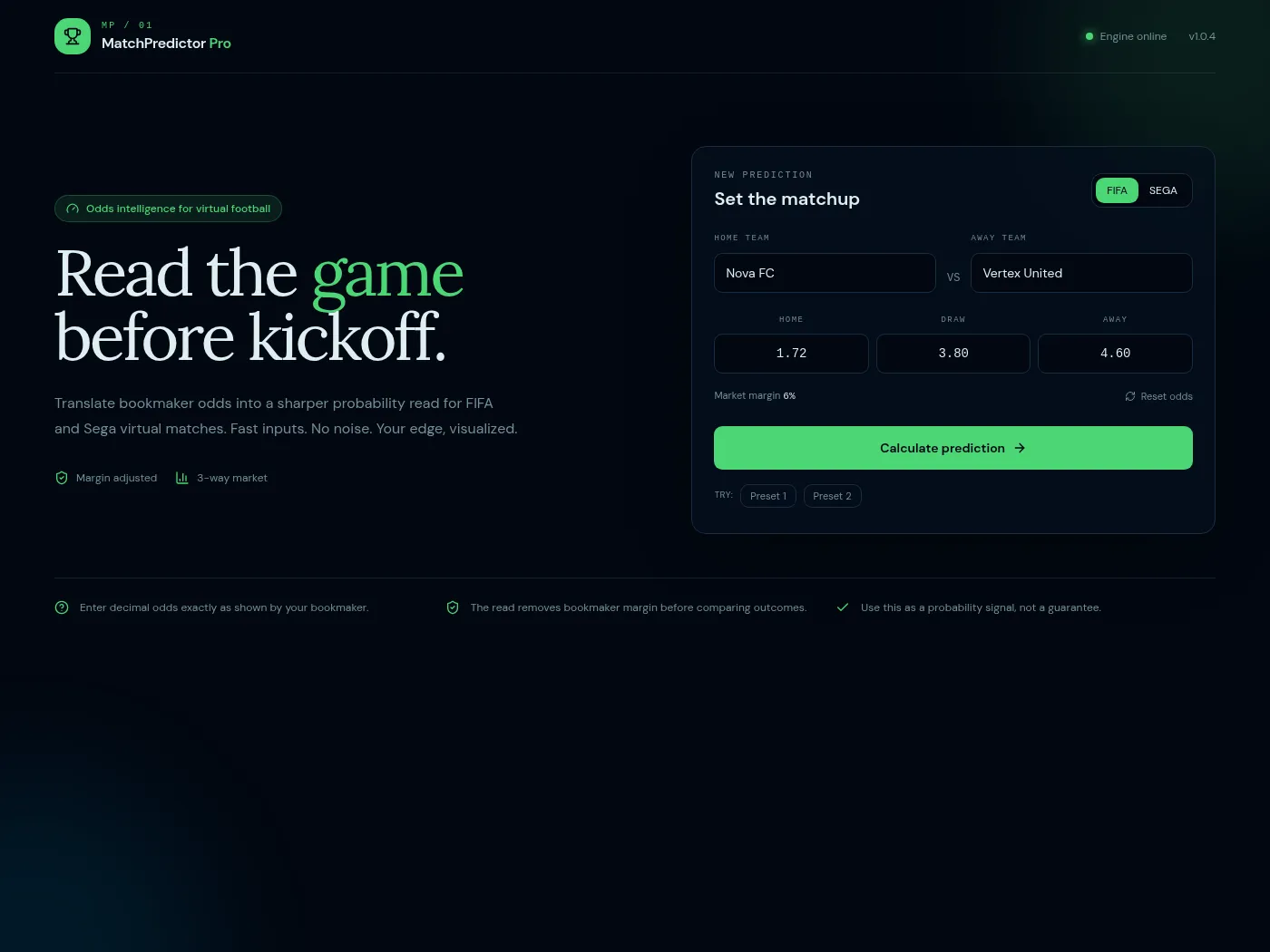 MatchPredictor Pro